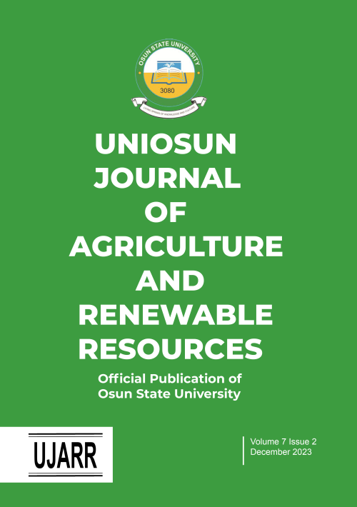 UMYU Journal of Microbiology Research